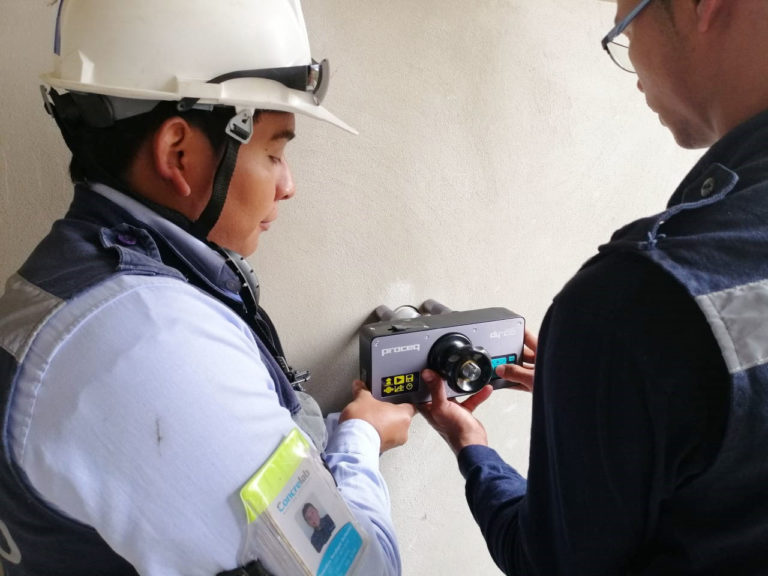 Ensayo y prueba de adherencia Pull Off - Concrelab